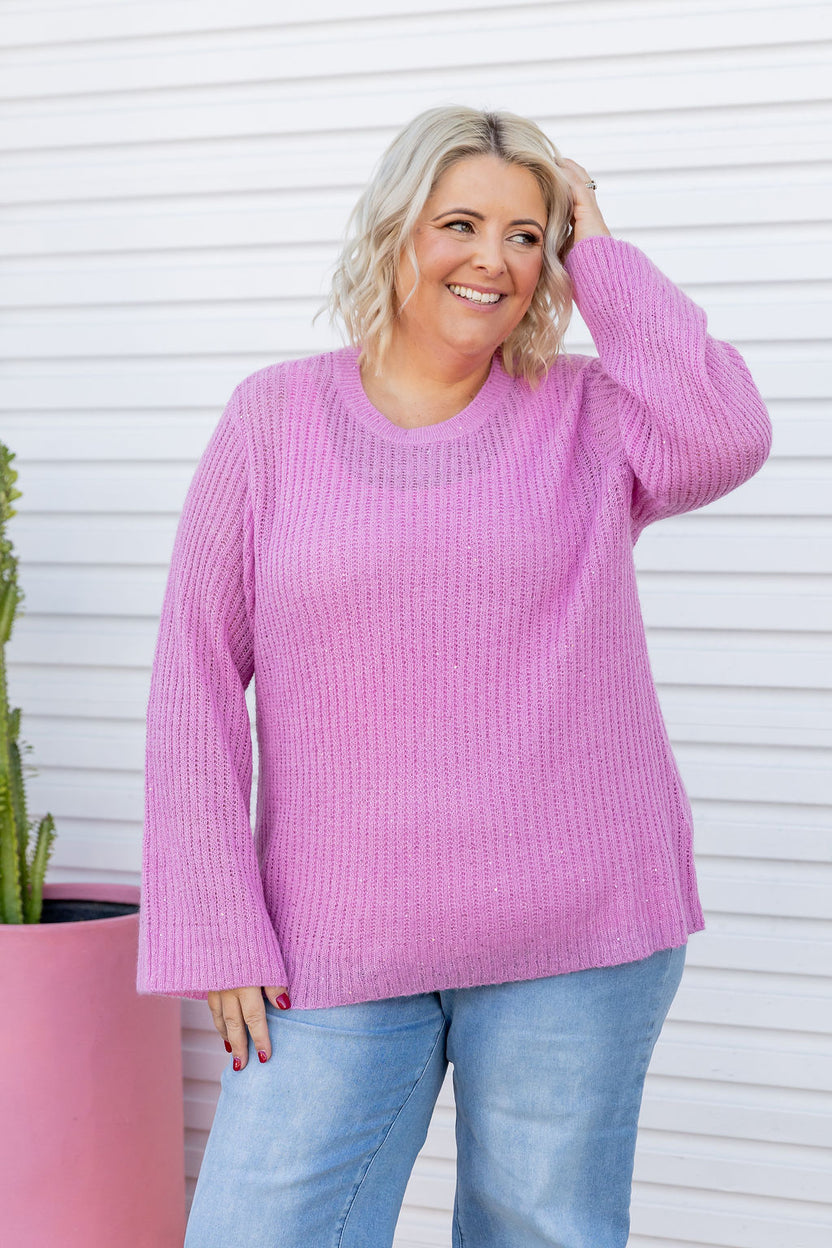 Regina Knit in Sherbet Sparkle – Proud Poppy Clothing