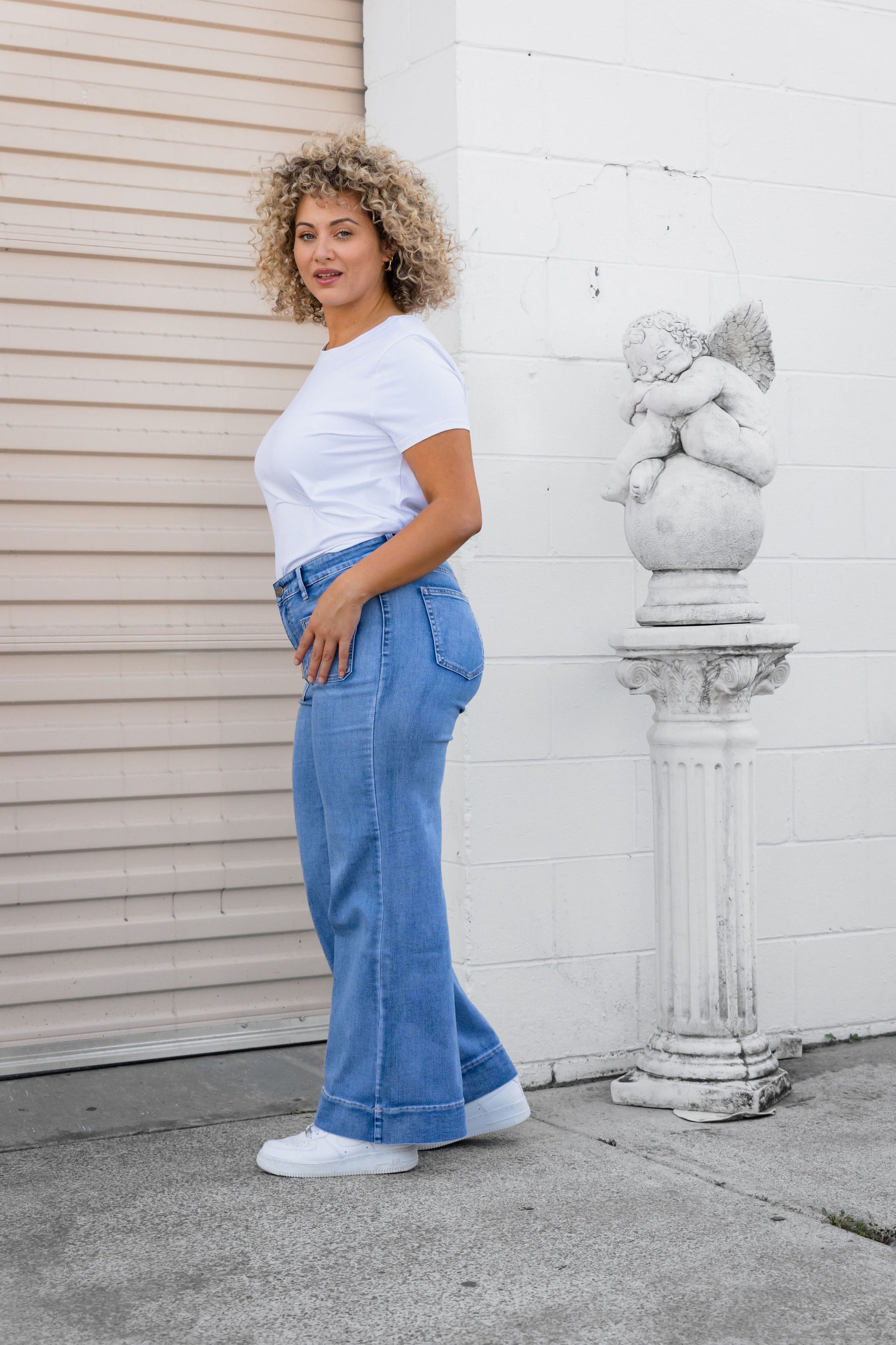 Elton High Waisted Retro Jeans – Proud Poppy Clothing