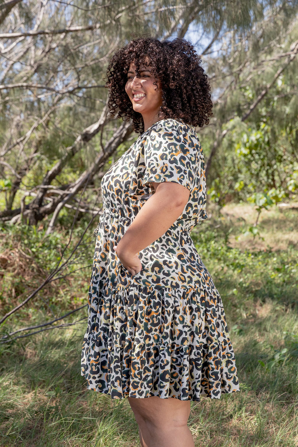 Charlie Dress in Instinct – Proud Poppy Clothing