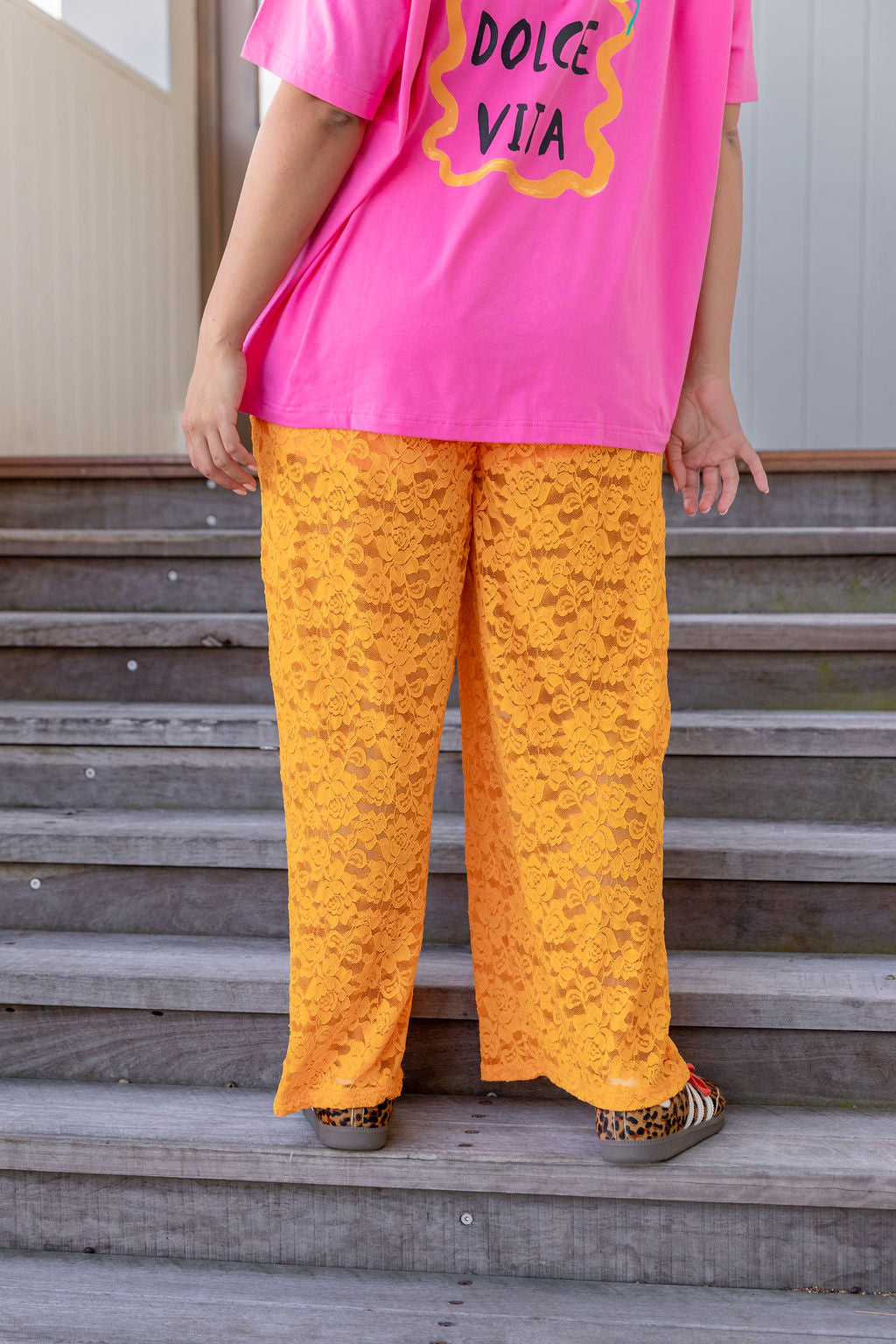 Honey Lace Pant in Orange – Proud Poppy Clothing