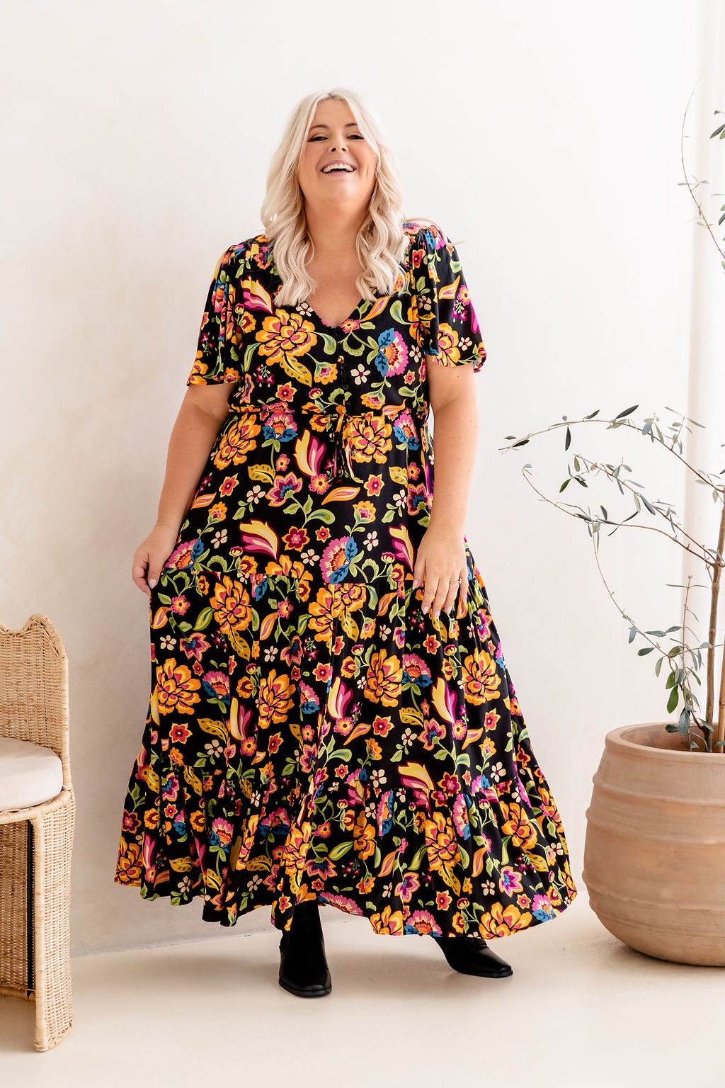 Bonnie Dress in Boho Dreams – Proud Poppy Clothing