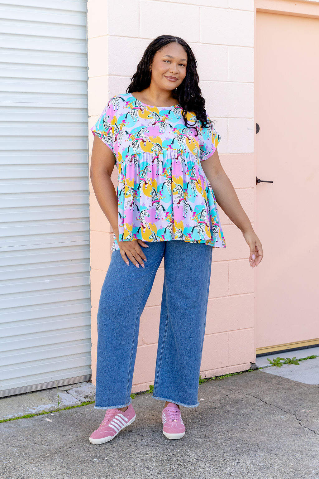 Margot Top in Yee-Har by Deb McNaughton – Proud Poppy Clothing
