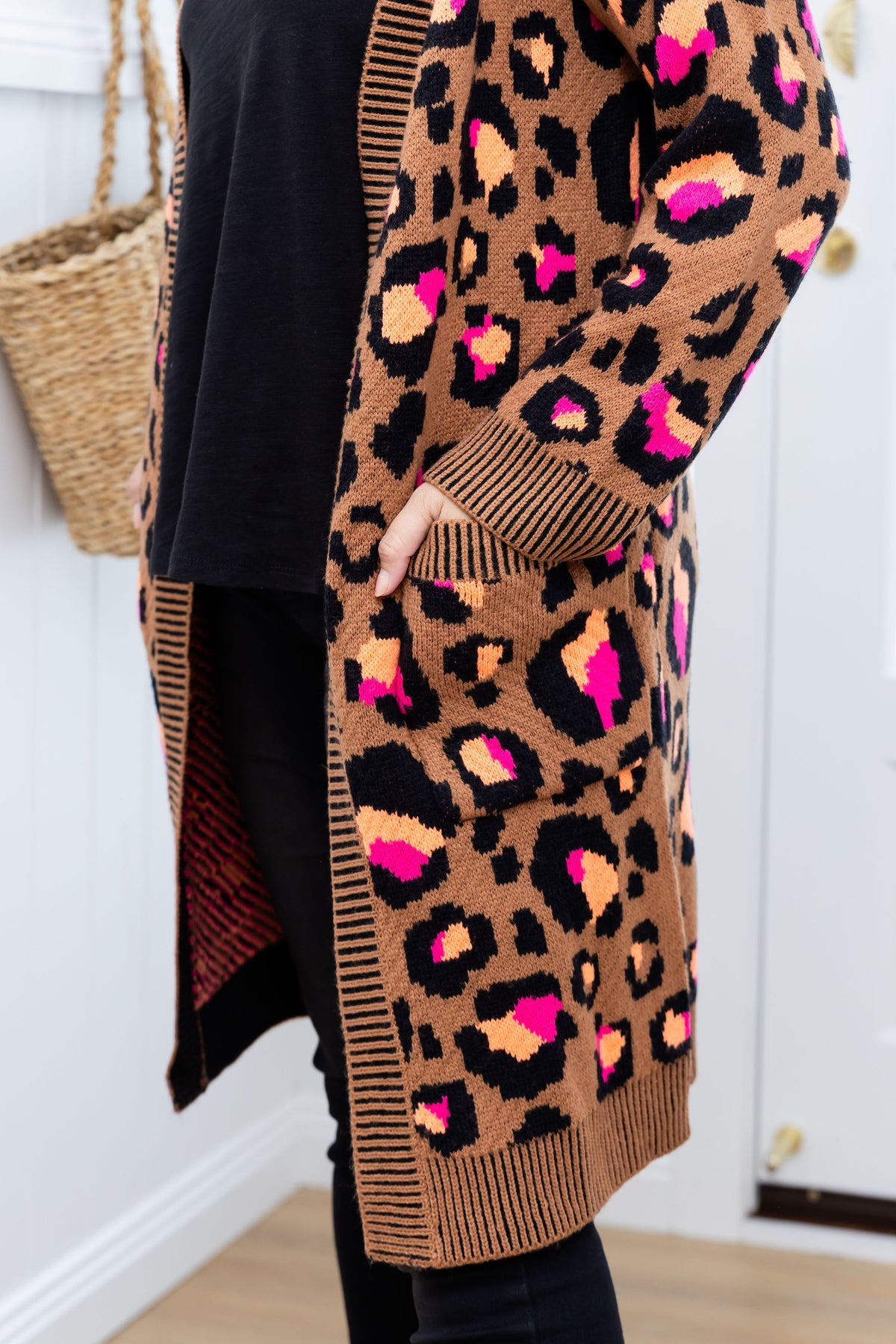 Darcy Cardi In Bronze Leopard by Kasey Rainbow – Proud Poppy Clothing