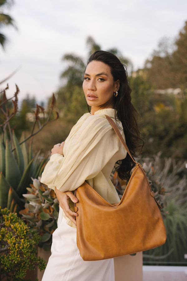 Madeleine Tan Large 3 Piece Floppy Hobo Bag Set by Black Caviar – Proud ...